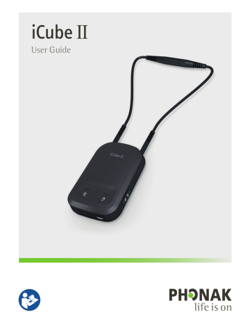 Phonak iCube II User Manual | Manualzz
