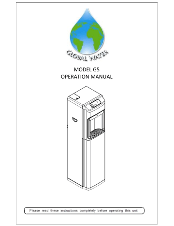 Global Water G5 Operation Manual | Manualzz