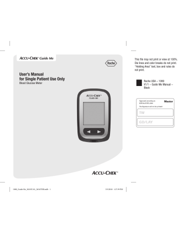 Accu-Chek Guide Me User Manual | Manualzz