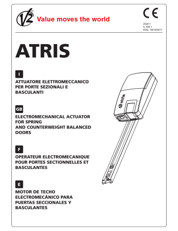 V2 ATRIS-1000, ATRIS-1000-F User Manual | Manualzz