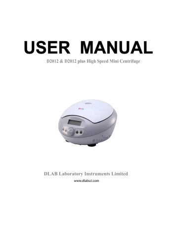 DLab D2012, D2012 plus User Manual | Manualzz