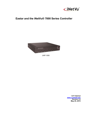 iNetVu UHP-1000 Quick Start Manual | Manualzz