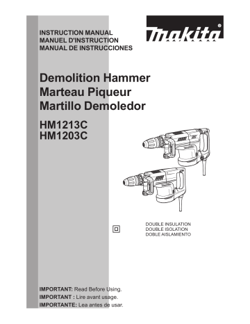 Makita HM1203C Instruction manual | Manualzz