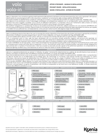 Ksenia Volo Installation Manual | Manualzz