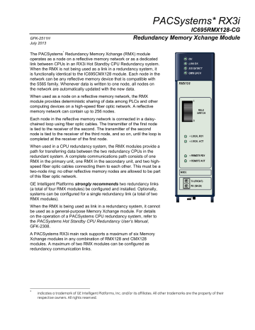 PACSystems RX3i Manual | Manualzz