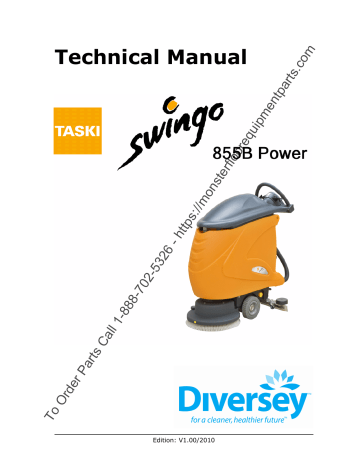 Taski swingo 855B power Technical Manual | Manualzz
