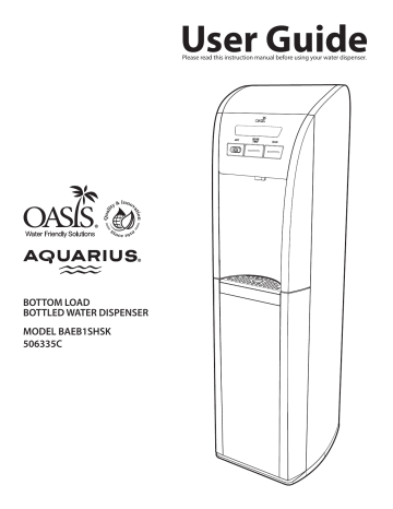 Oasis BAEB1SHSK User Manual | Manualzz