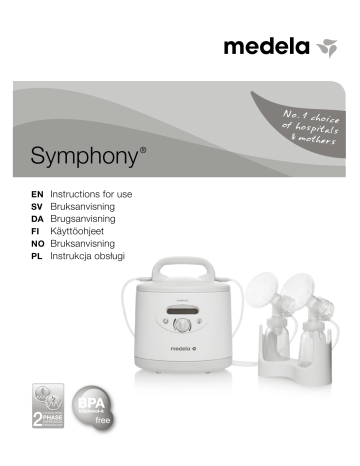 Medela Symphony Instructions For Use Manual | Manualzz