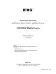 HIOS BLG-BC2-3010 Instruction manual | Manualzz