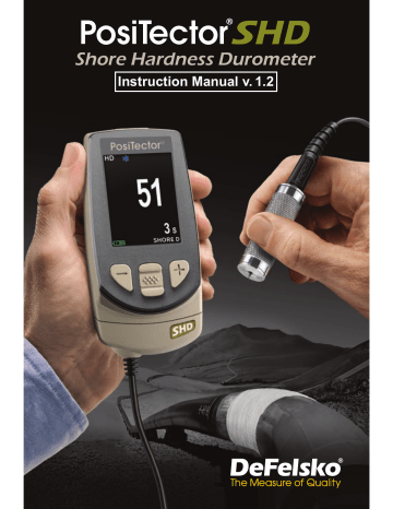 DeFelsko PosiTector Instruction manual | Manualzz