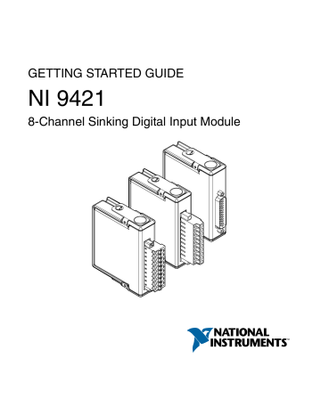 National Instruments NI 9421 Getting Started Manual | Manualzz