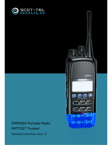 Simoco SRP9180 Operating Instructions Manual | Manualzz