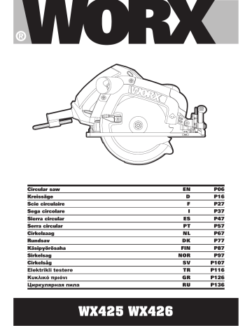 Worx WX425, WX426 Original Instructions Manual | Manualzz