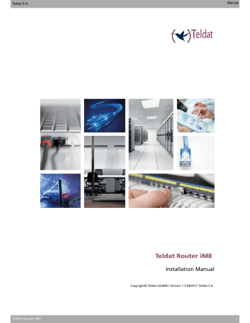 Teldat iM8 Installation Manual | Manualzz