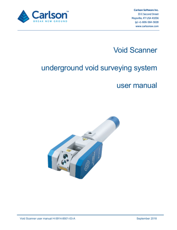 Carlson Void Scanner User Manual | Manualzz