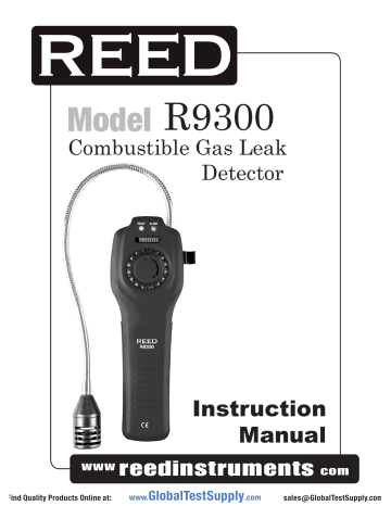 REED R9300 Instruction Manual | Manualzz