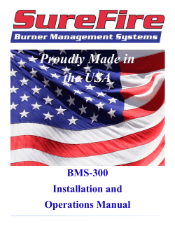 Surefire BMS-300 - Installation and Operation Manual, User manual | manualzz.com