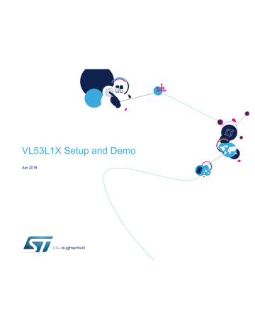 ST VL53L1X API Setup | Manualzz