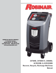 Robinair 34788NI, 34788NI-H, ACR225M Manual | Manualzz