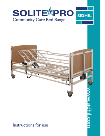 sidhil SOLITE-PRO Instructions For Use Manual | Manualzz