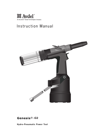 Avdel genesis g2 Instruction Manual | Manualzz