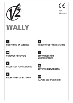 V2 WALLY - instruction manual, Owner's manual