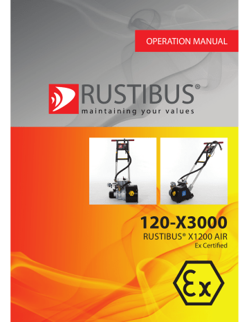 Rustibus X1200 AIR Operation Manual | Manualzz
