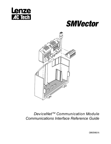 Lenze SMVector Reference Manual | Manualzz