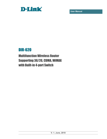 D-Link DIR-620 User Manual | Manualzz
