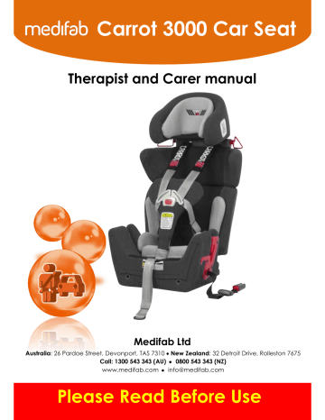 Medifab Carrot 3000, Carrot-III User Manual | Manualzz