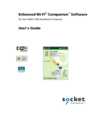 Socket Enhanced Wi-Fi Companion User Manual | Manualzz