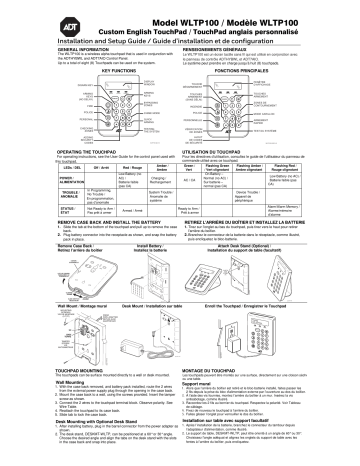 ADT WLTP100 Installation And Setup Manual | Manualzz