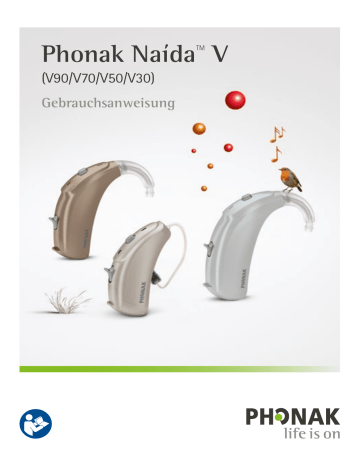 Phonak Phonak Naida V70-RIC Bedienungsanleitung | Manualzz