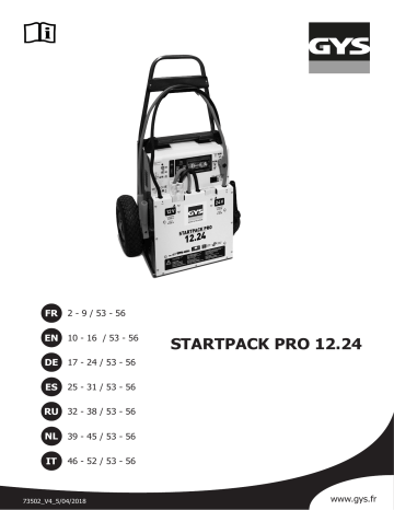 GYS STARTPACK PRO 12.24 Betriebsanleitung | Manualzz