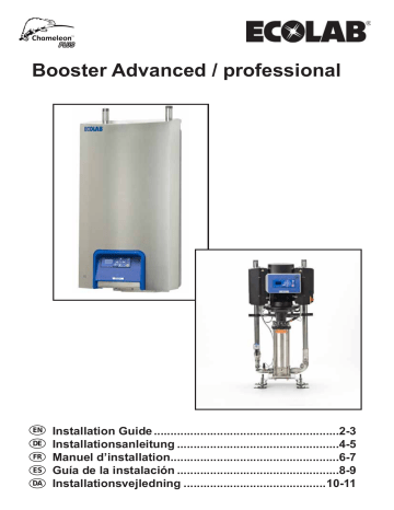 ECOLAB Booster Advanced Installationsanleitung | Manualzz