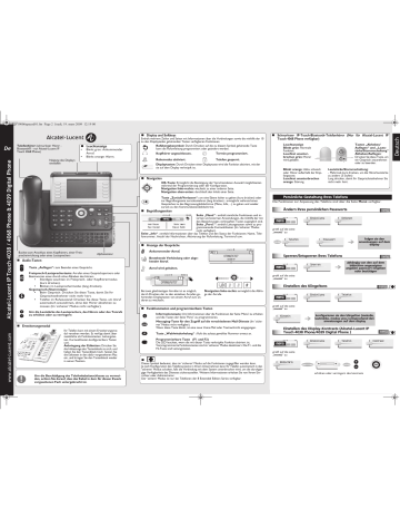 Alcatel-Lucent IP Touch 4038 Bedienungsanleitung | Manualzz
