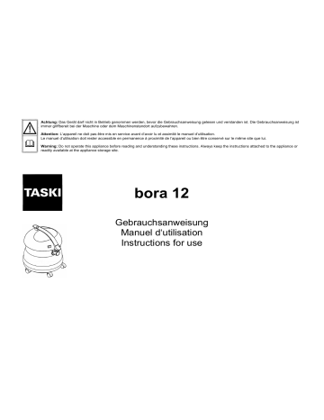 Taski bora 12 Gebrauchsanweisung | Manualzz