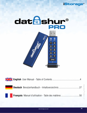 iStorage datashur PRO Benutzerhandbuch | Manualzz