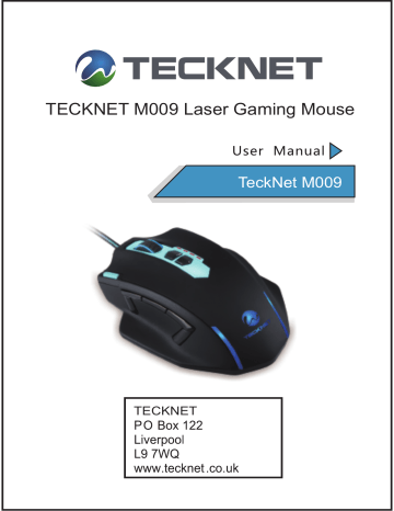 Tecknet M009 Handbuch | Manualzz