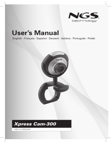 NGS Technology SwiftCam 300, Xpress Cam-300 Bedienungsanleitung | Manualzz
