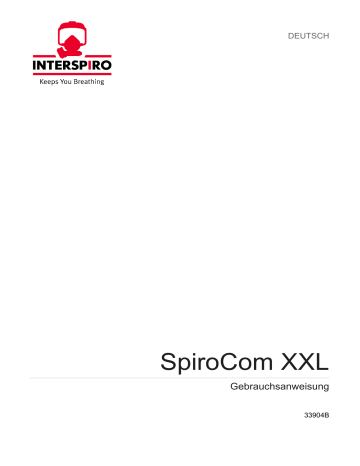 INTERSPIRO SpiroCom XXL Bedienungsanleitung | Manualzz