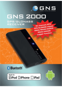 GNS gns 2000 - Manual, User manual