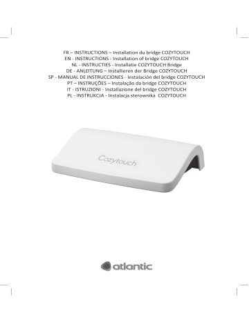 Atlantic COZYTOUCH Anleitung | Manualzz