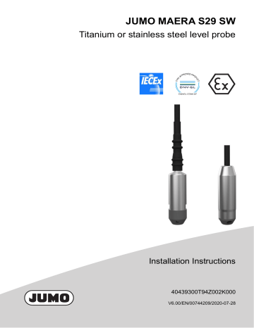 Output. JUMO MAERA S29 SW | Manualzz
