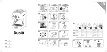 Dualit 3 in 1 Coffee machine Instruction manual | Manualzz