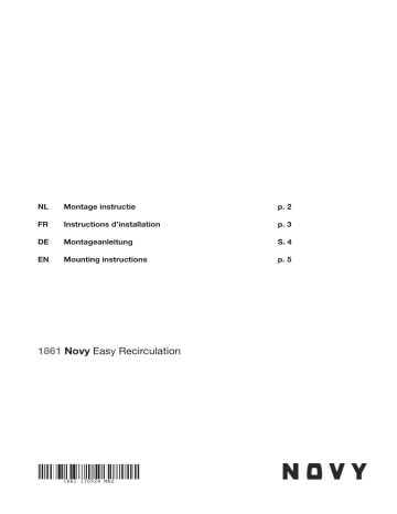 Novy 1861 Novy Hob + Hood Novy Easy Pro recirculation Installation ...