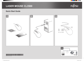 Fujitsu Laser Mouse CL3500 Quick Start Guide | Manualzz