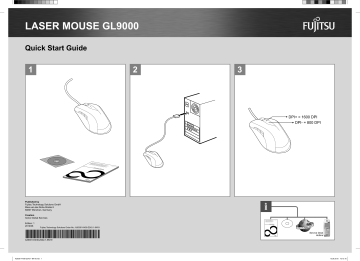 Fujitsu Laser Mouse GL9000 Quick Start Guide | Manualzz