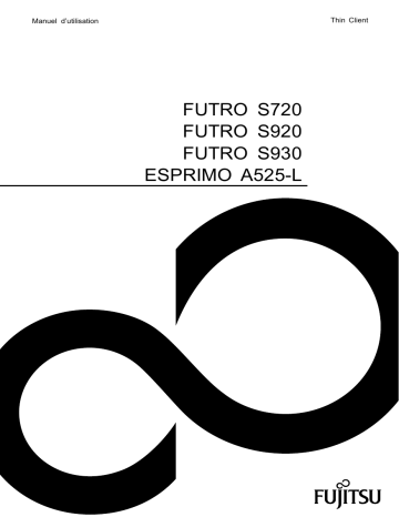 Fujitsu FUTRO S930 Manual | Manualzz