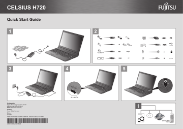 Fujitsu CELSIUS H720 Quick Start Guide | Manualzz